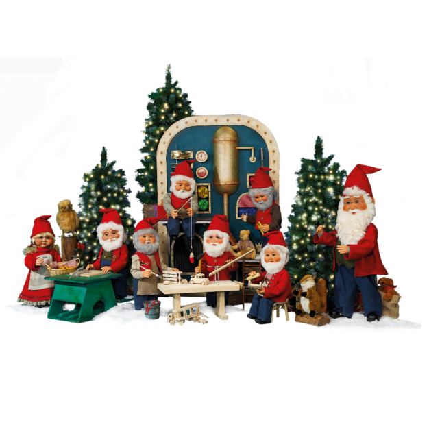 Santa Band (4 figures) - Creation Group